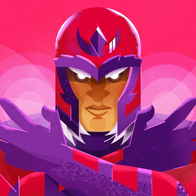 PLANET-PULP // CELEBRATING PULP CULTURE: Portrait of Magneto