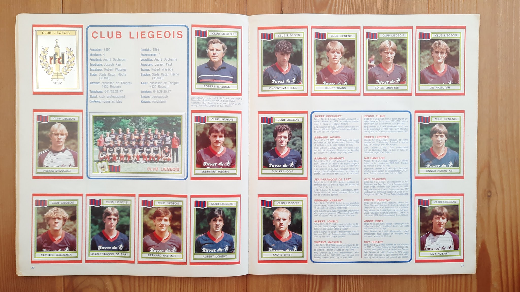 Only Good Stickers: Panini Football 84 (Belgium)