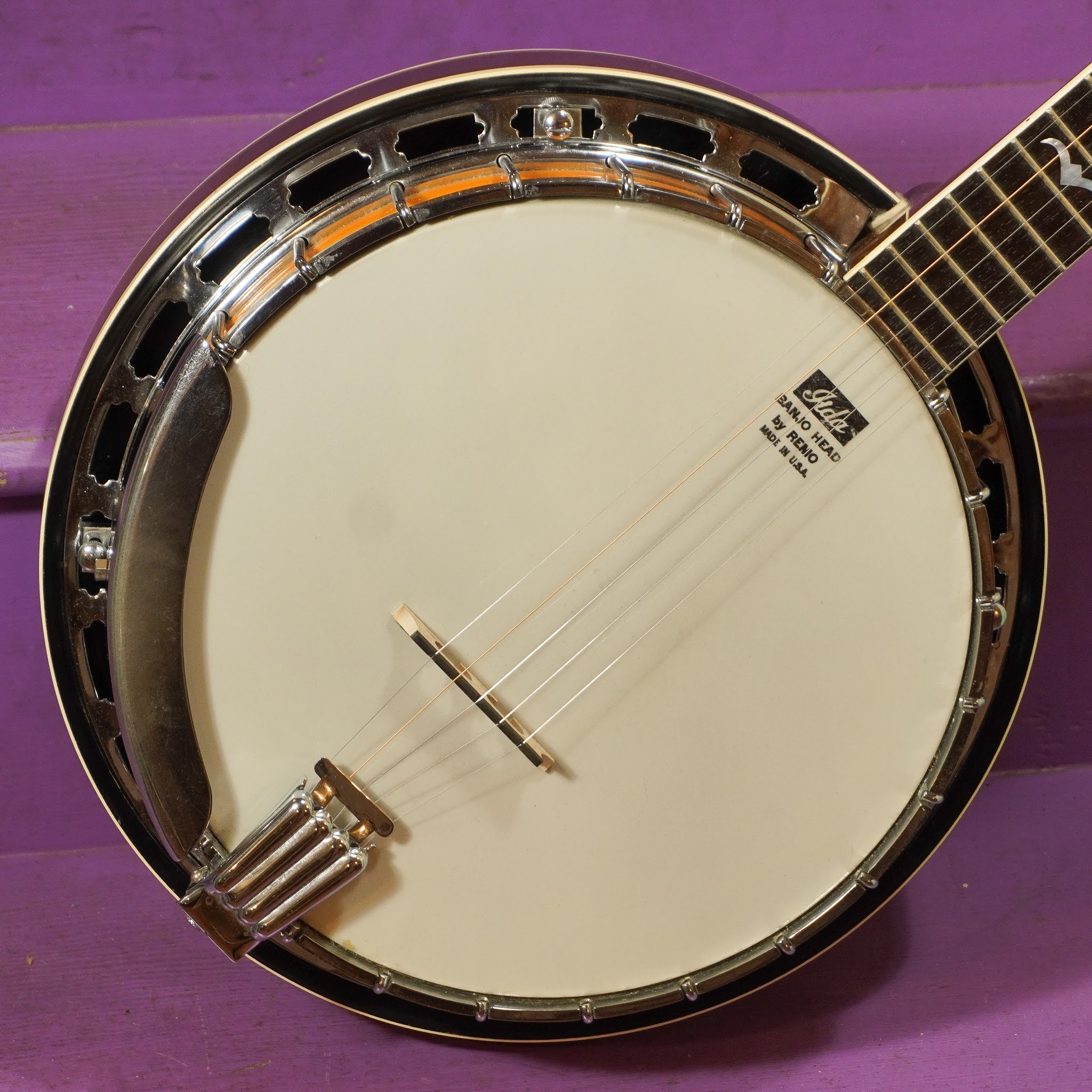 1970s Iida Model 233 Masterclone Resonator 5-String Banjo