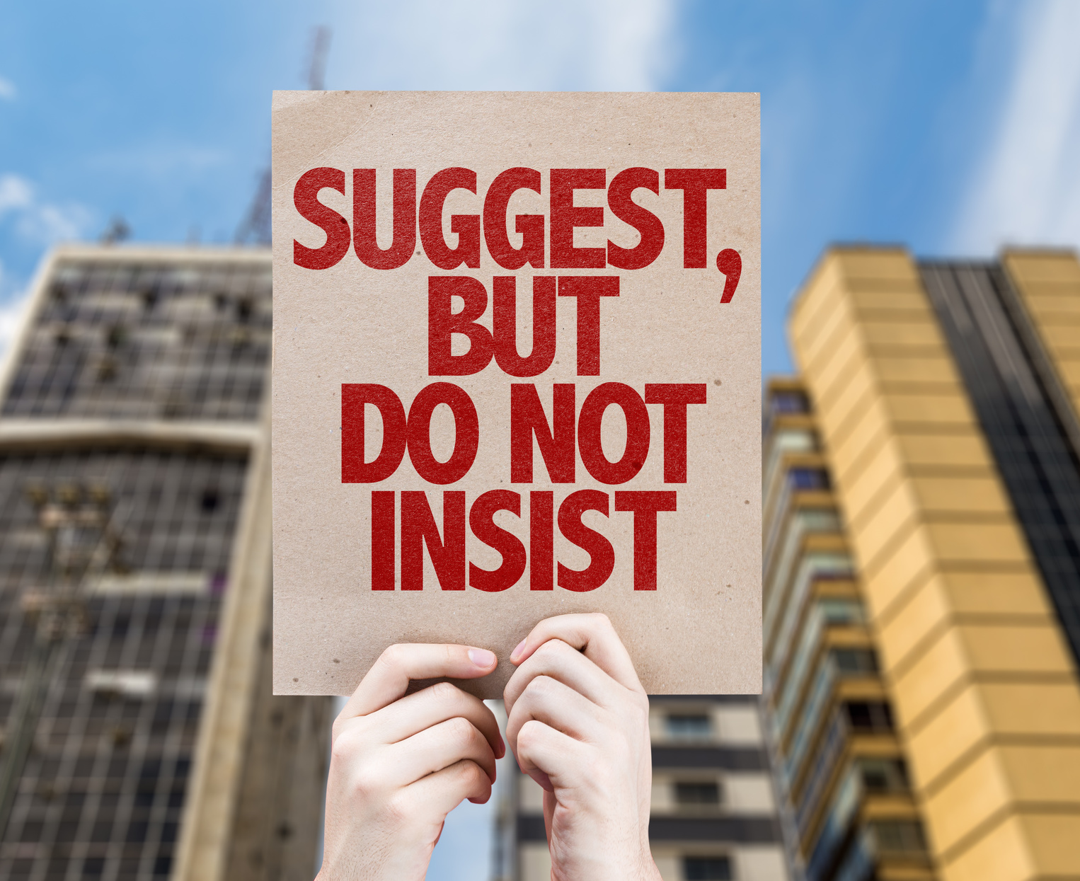 El Blog para aprender inglés: ¿Cómo utilizar SUGGEST correctamente?