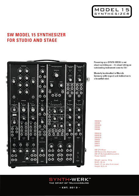MATRIXSYNTH: New SYNTH-WERK Model 15 Modular System Coming to SUPERBOOTH19