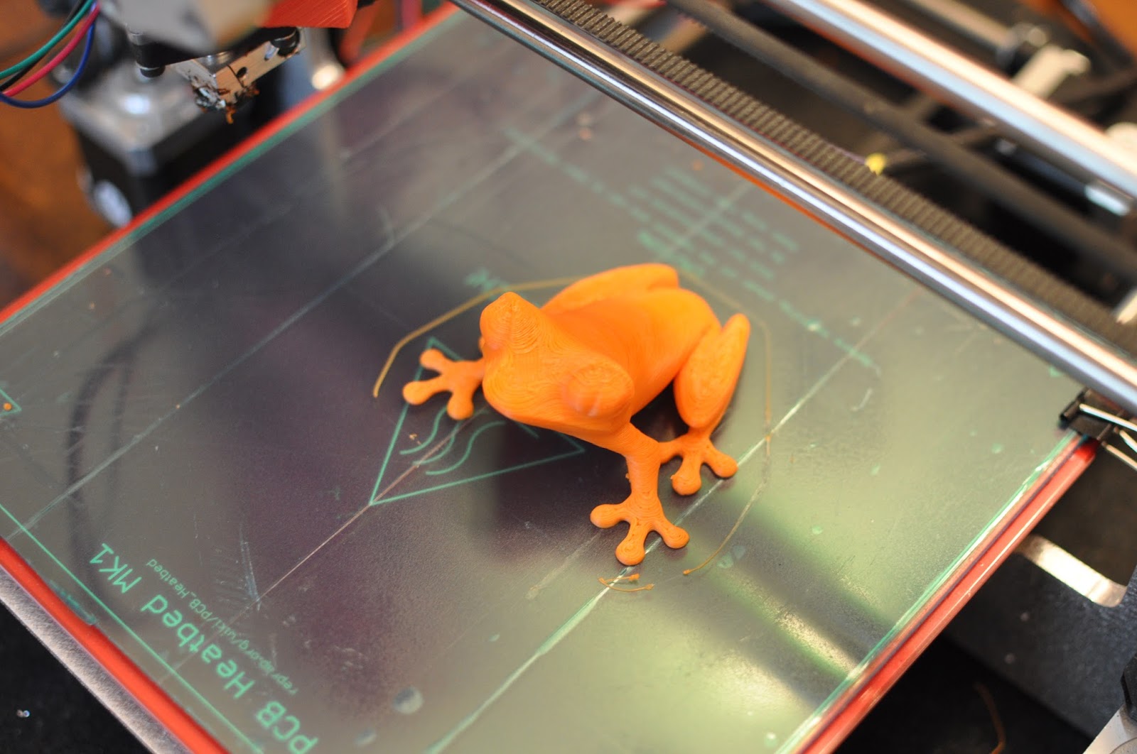 handverker: tree frogs and hairspray