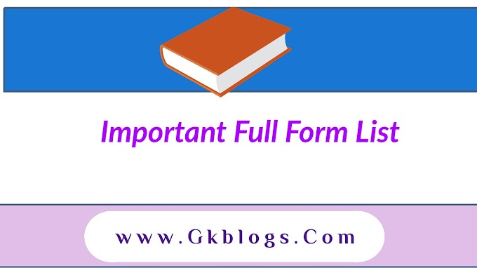 50+ Important Full Form List