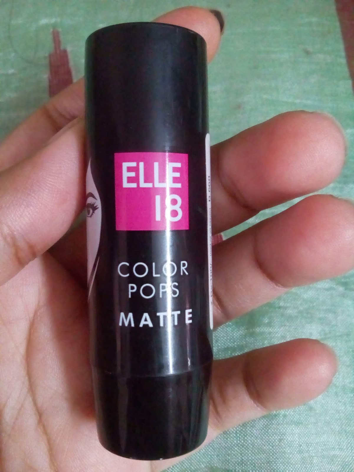 Elle 18 Color Pops Matte Lipstick Mauve Date Review - My Review blogs