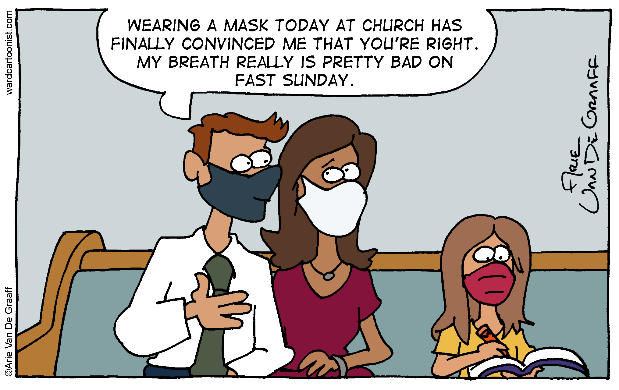 Ward Cartoonist: Fast Sunday Breath