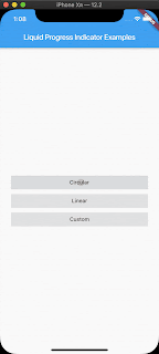 A liquid progress indicator for Flutter - Flutter Tutorial