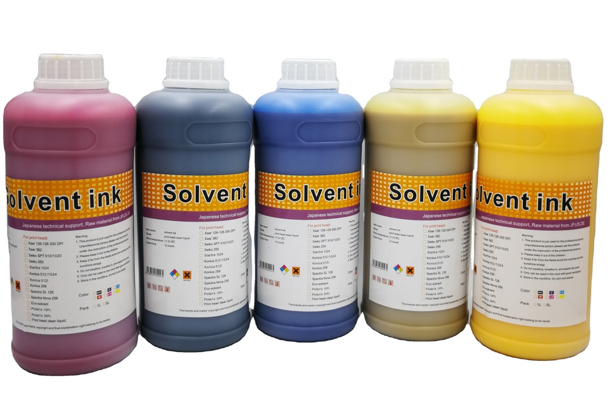 Tinta Solvent untuk Mesin Outdoor - CuttingStickerUpdate