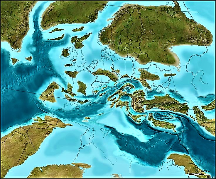 RAMÓN GARCÍA: CAMBIOS GEOLÓGICOS: OLIGOCENO - MIOCENO - CUATERNARIO