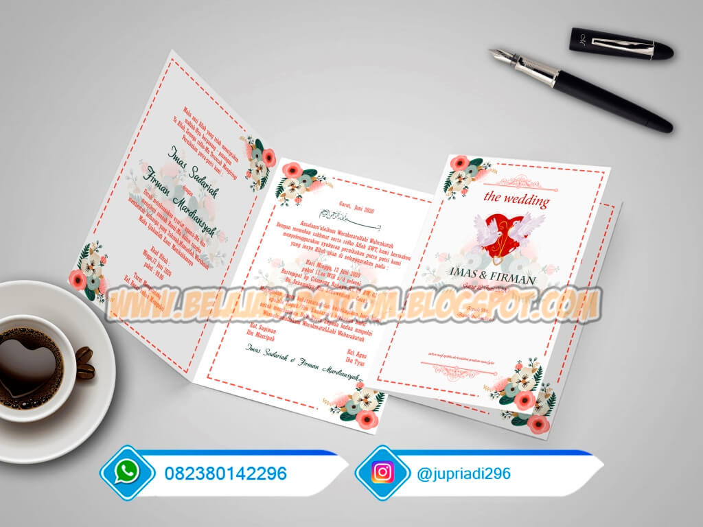 30 Download Desain Undangan Custome Format Psd Minimalis - Kumpulan ...