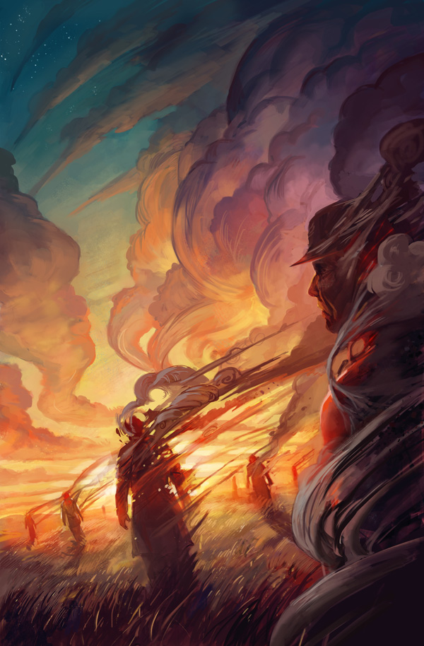 The Geeky Nerfherder: Artist Spotlight: The Art Of . . . Julie Dillon