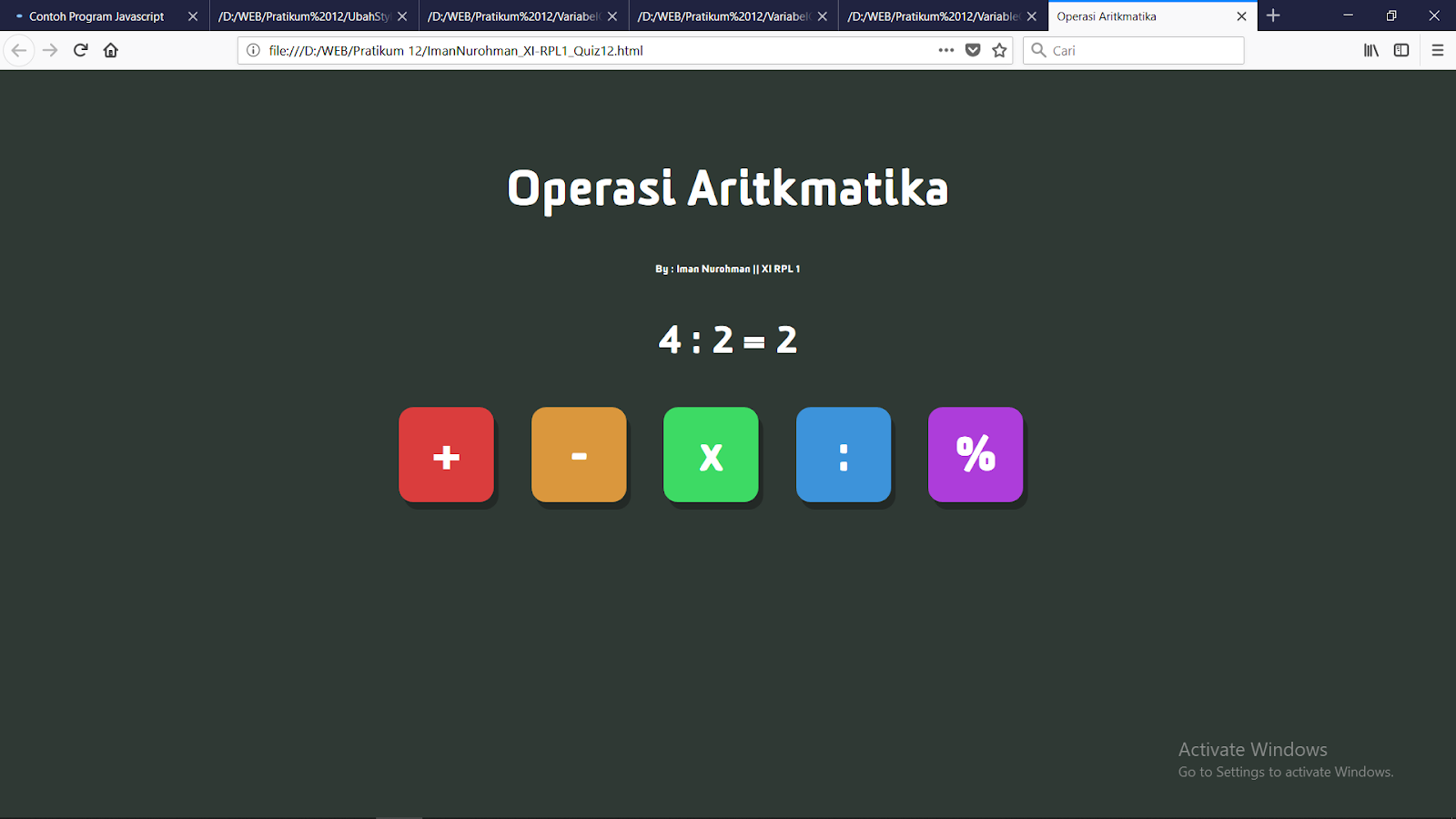 Pemrograman JavaScript - Serba Serbi Programming
