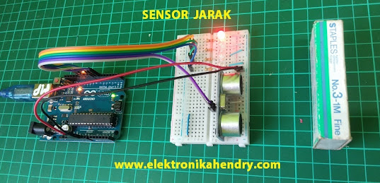 Arduino part 18. Sensor Ultrasonik (Sensor Jarak) - ELEKTRONIKA HENDRY