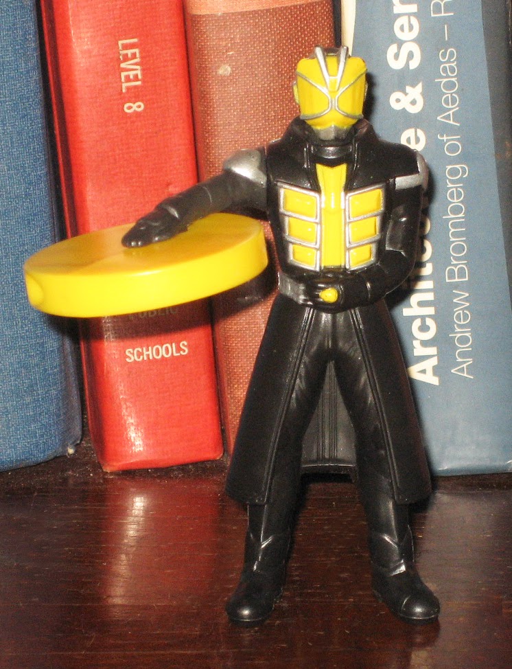 Percy's Fast Food Toy Stories : Yellow Disk - Kamen Rider Wizard 2013 - McD