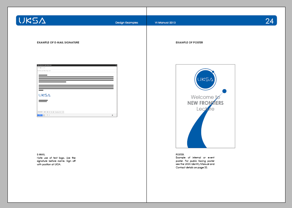 DESIGN PRACTICE: WHAT IS GOOD?// Indesign UKSA Visual Identity Manual ...