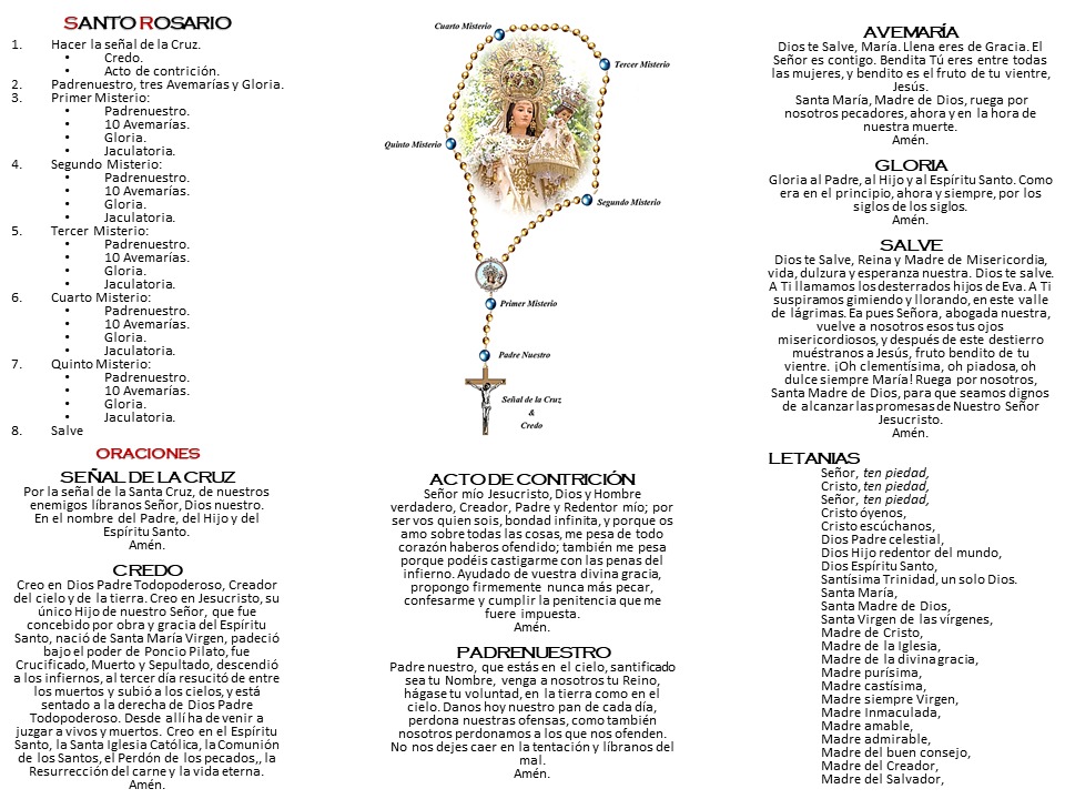 HERMANDAD VIRGEN DEL ROSARIO DE LOS PASTORES: Santo Rosario
