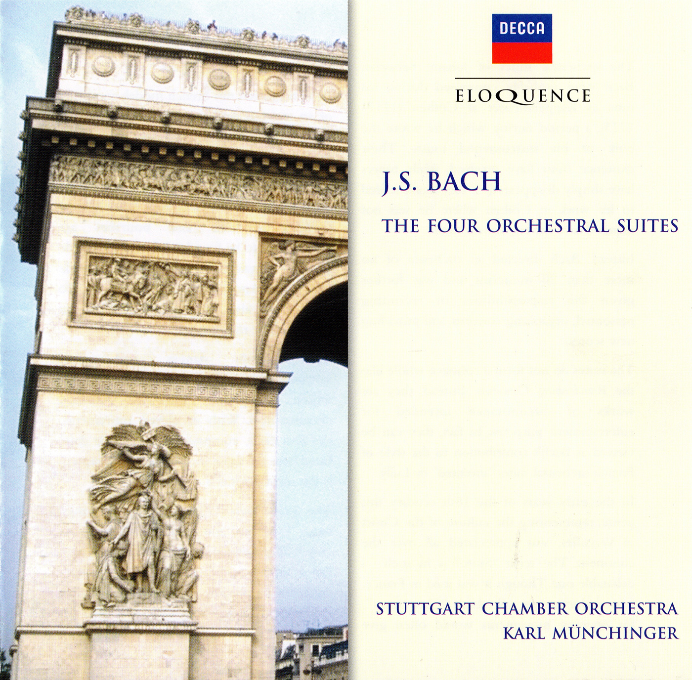 Diabolus In Musica: Bach - The Four Orchestral Suites - Münchinger