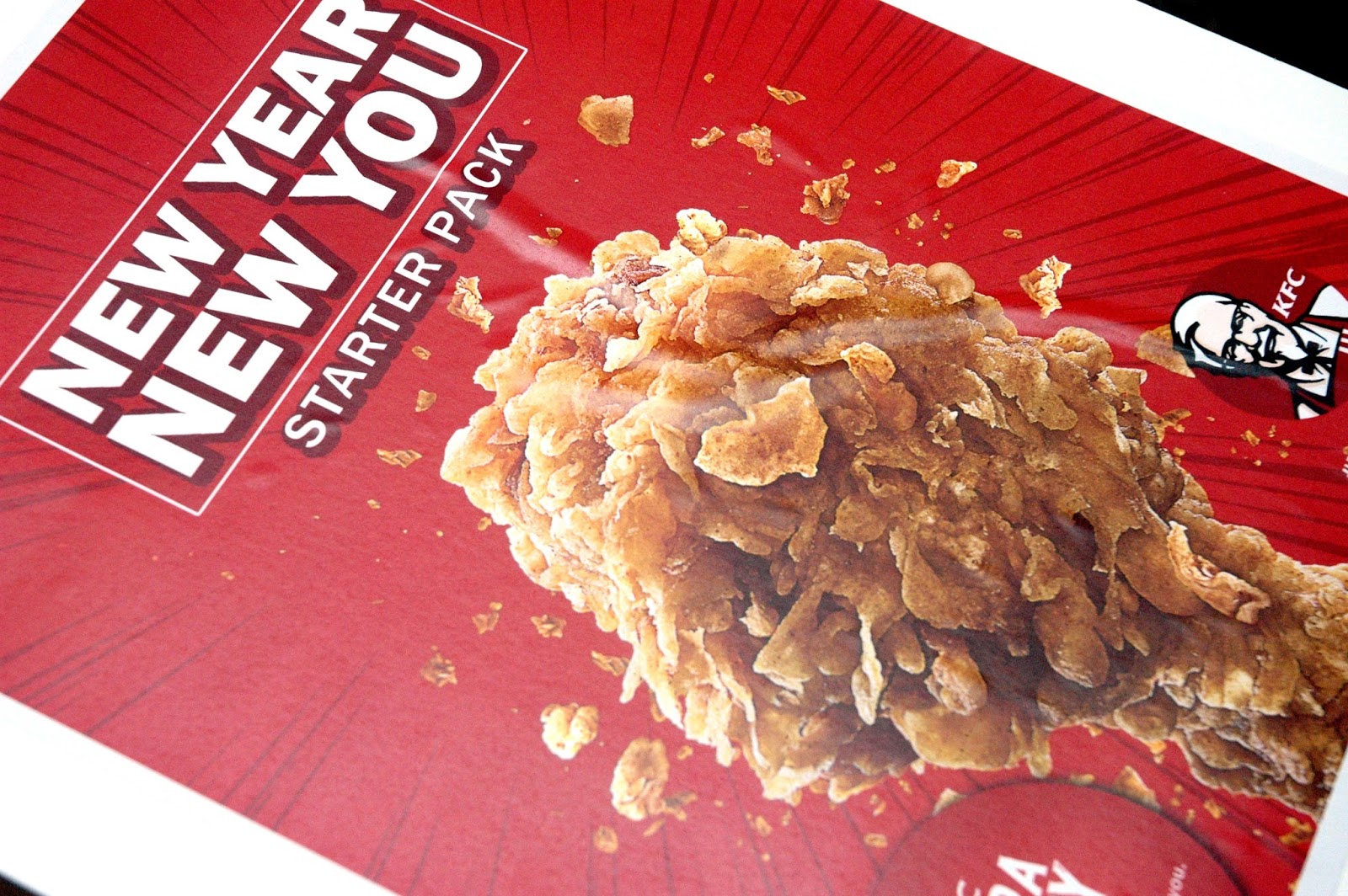 DUDE FOR FOOD: Make That Extra Crispy by The Colonel To Start The Year ...