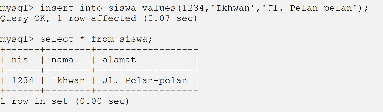 MODULE RPL : Koneksi Basis Data MYSQL dengan PHP