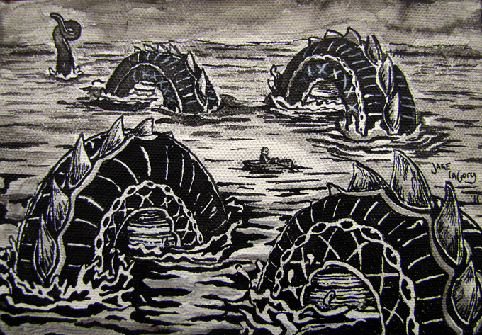 Jake LaGory- illustrator: Adrift #2