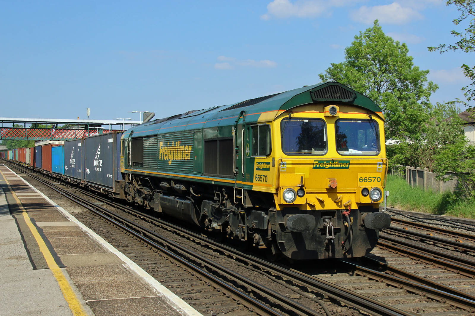 47s and other Classic Power at Southampton: Freightliner Class 66 - new ...