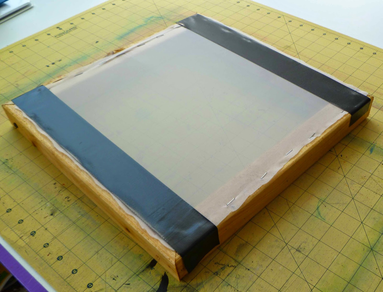 sew sew art: Making screens for silk screening - 2 ways
