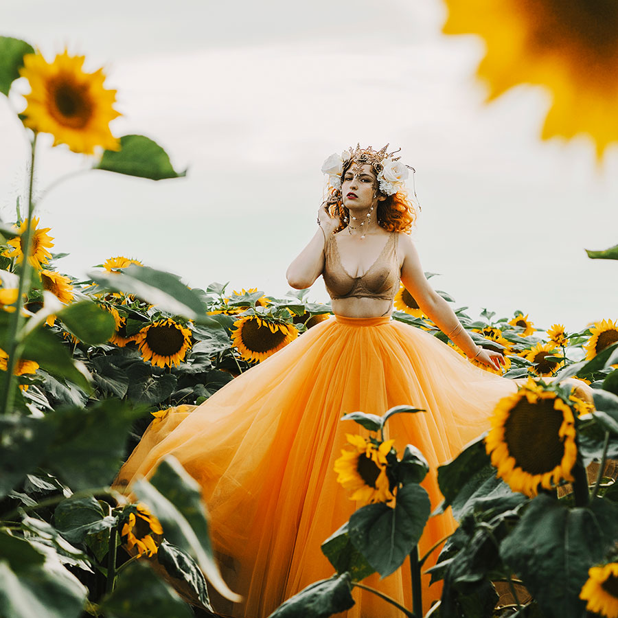Orange Sunflower Photoshoot orange-sunflower-photoshoot