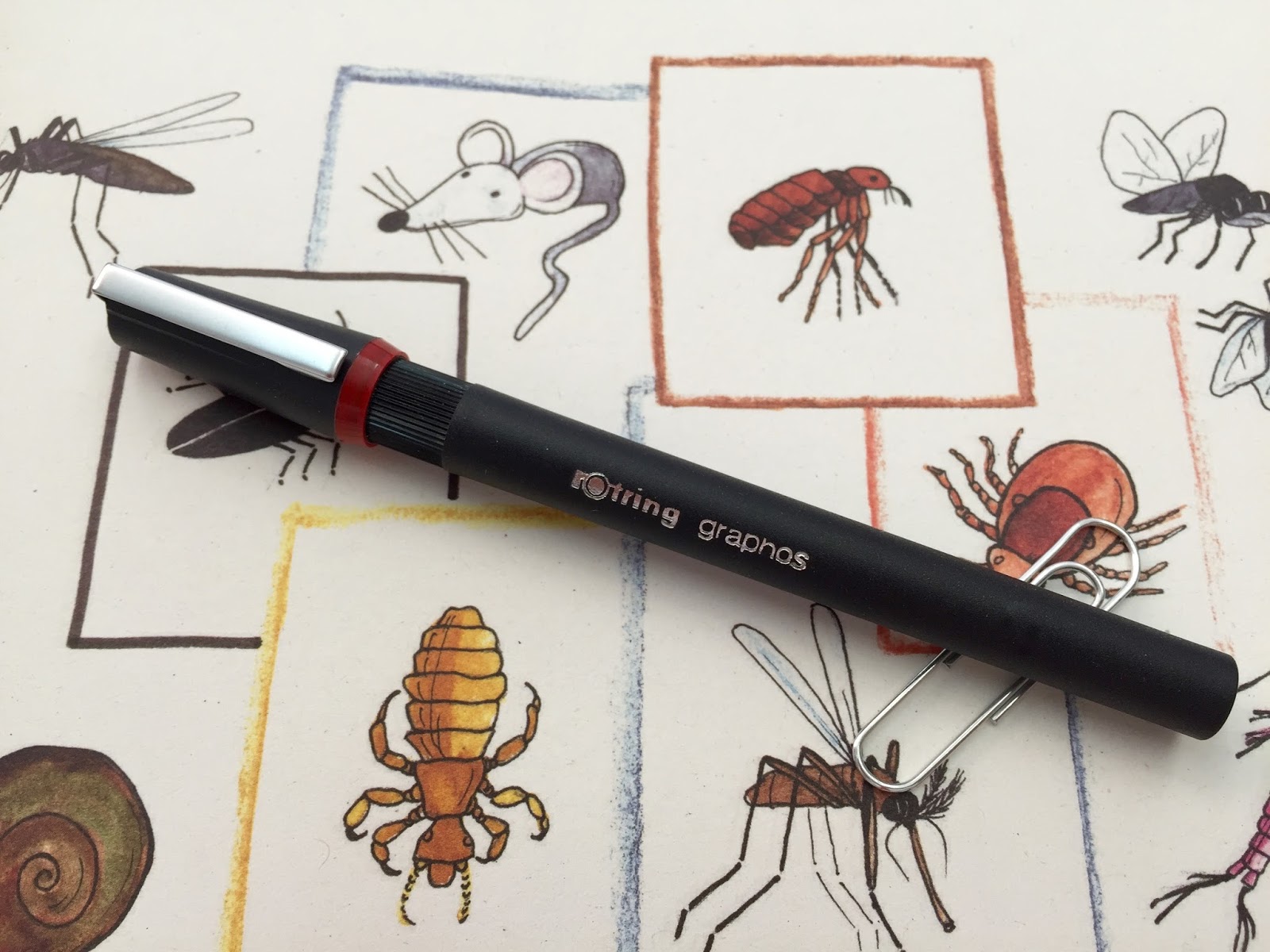 El Pajarete Orquidiado: Rotring Graphos. Aquellos viejos y maravillosos ...