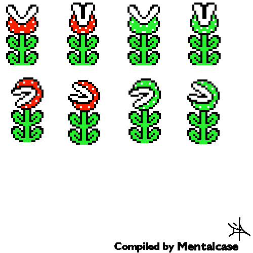 Papercraft : Diorama Mario template