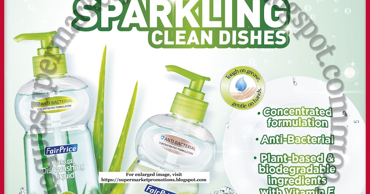 NTUC FairPrice FairPrice Dishwashing Liquid 01 - 14 November 2019 ~ Supermarket Promotions