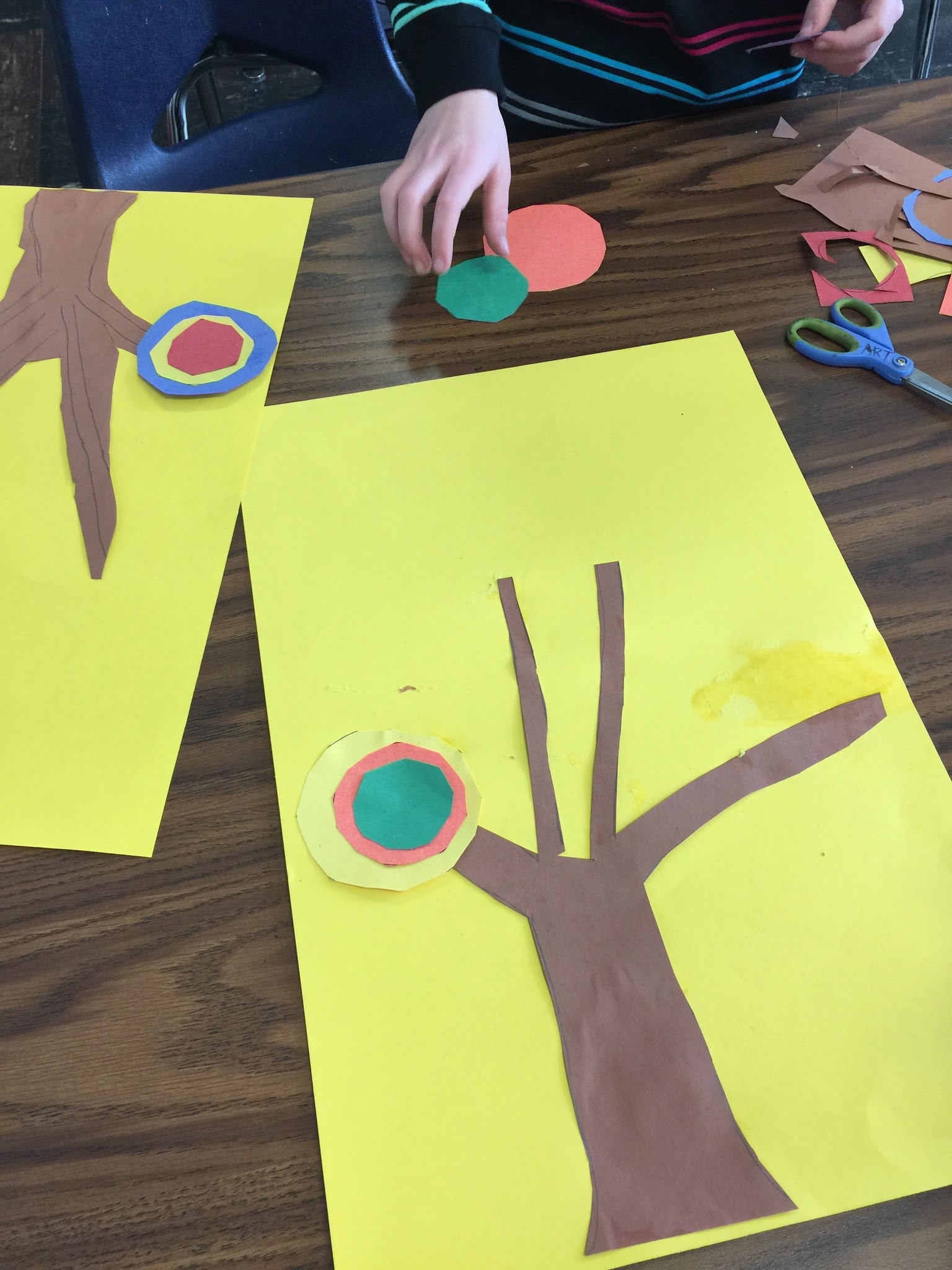 Mrs. Harris' art room: Kandinsky kindergarten trees