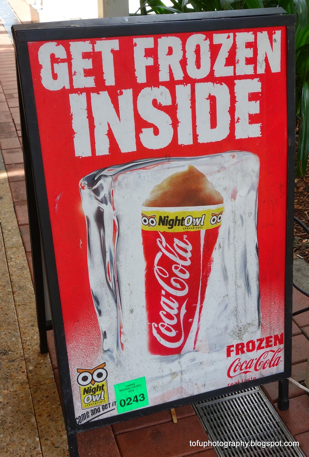 Tofu Photography: Get frozen inside advert for frozen Coca Cola in ...
