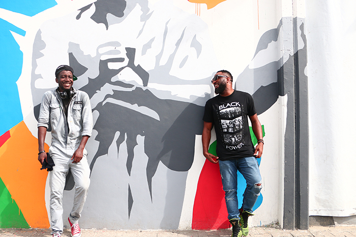 Lagos gets a new make over from Graffiti Artist, Osa Seven!
