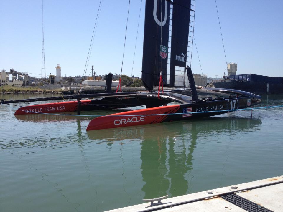 Trimaran Projects and Multihull News: Oracle's new AC72 catamaran ...