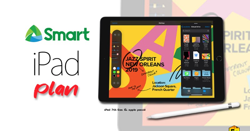 Smart Bro Plan now offers with iPad and Apple Pencil bundle. - Gizmo Manila