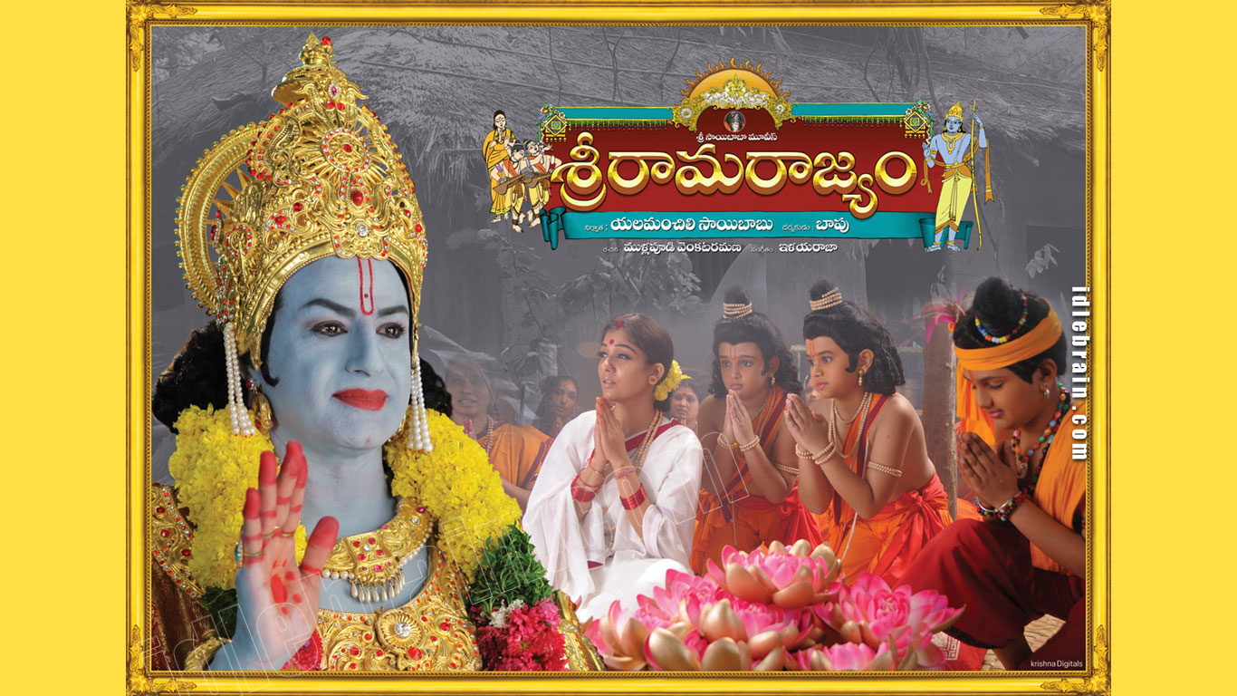 Sri Rama Rajyam Wallpapers BalaKrishna,Srikanth,ANR and Nayanatara ...