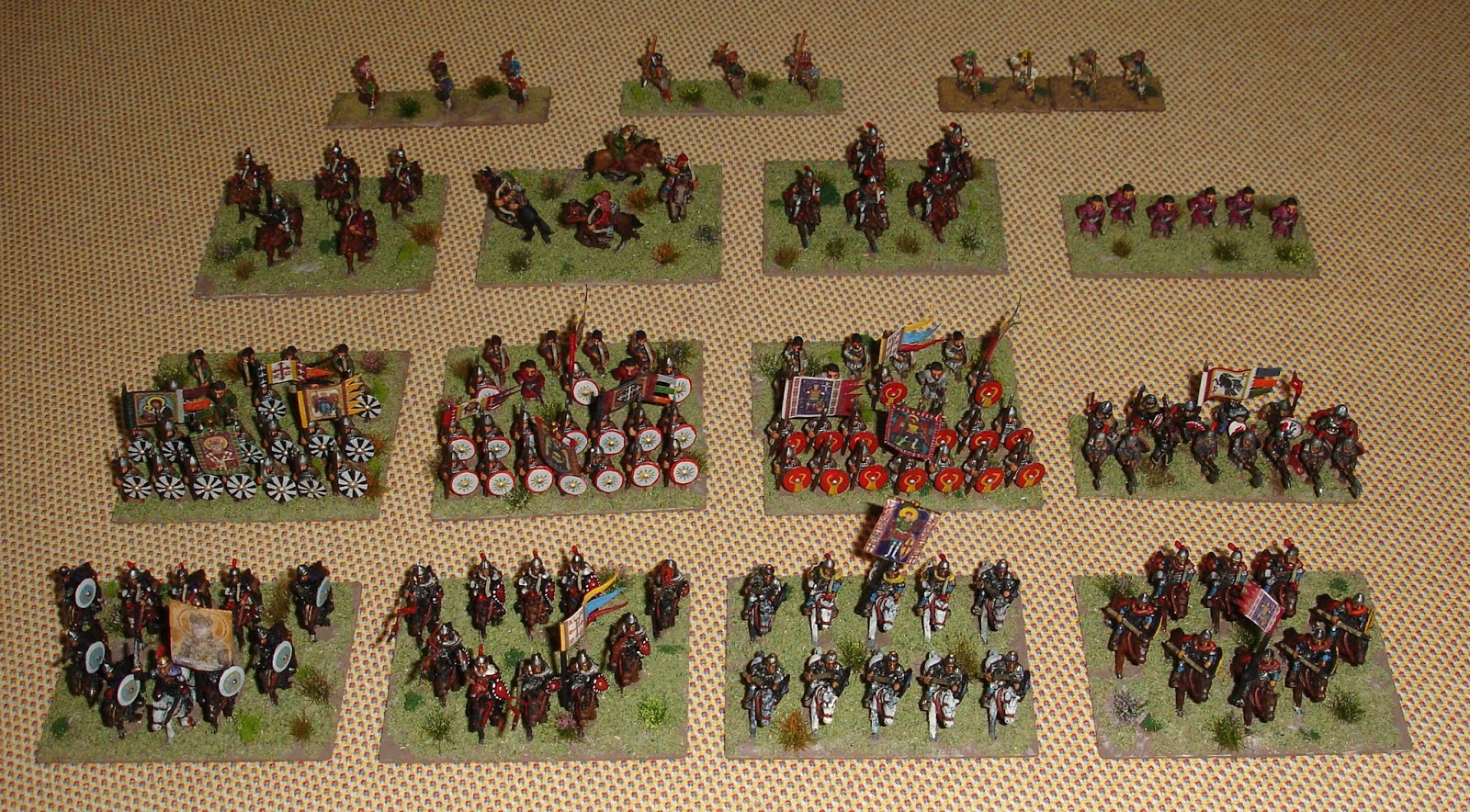 One Sided Miniature Wargaming Discourse: Byzantine Cavalry - Completed