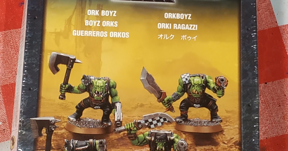 Wargamers et al: Chicoz orkoz / Ork Boyz