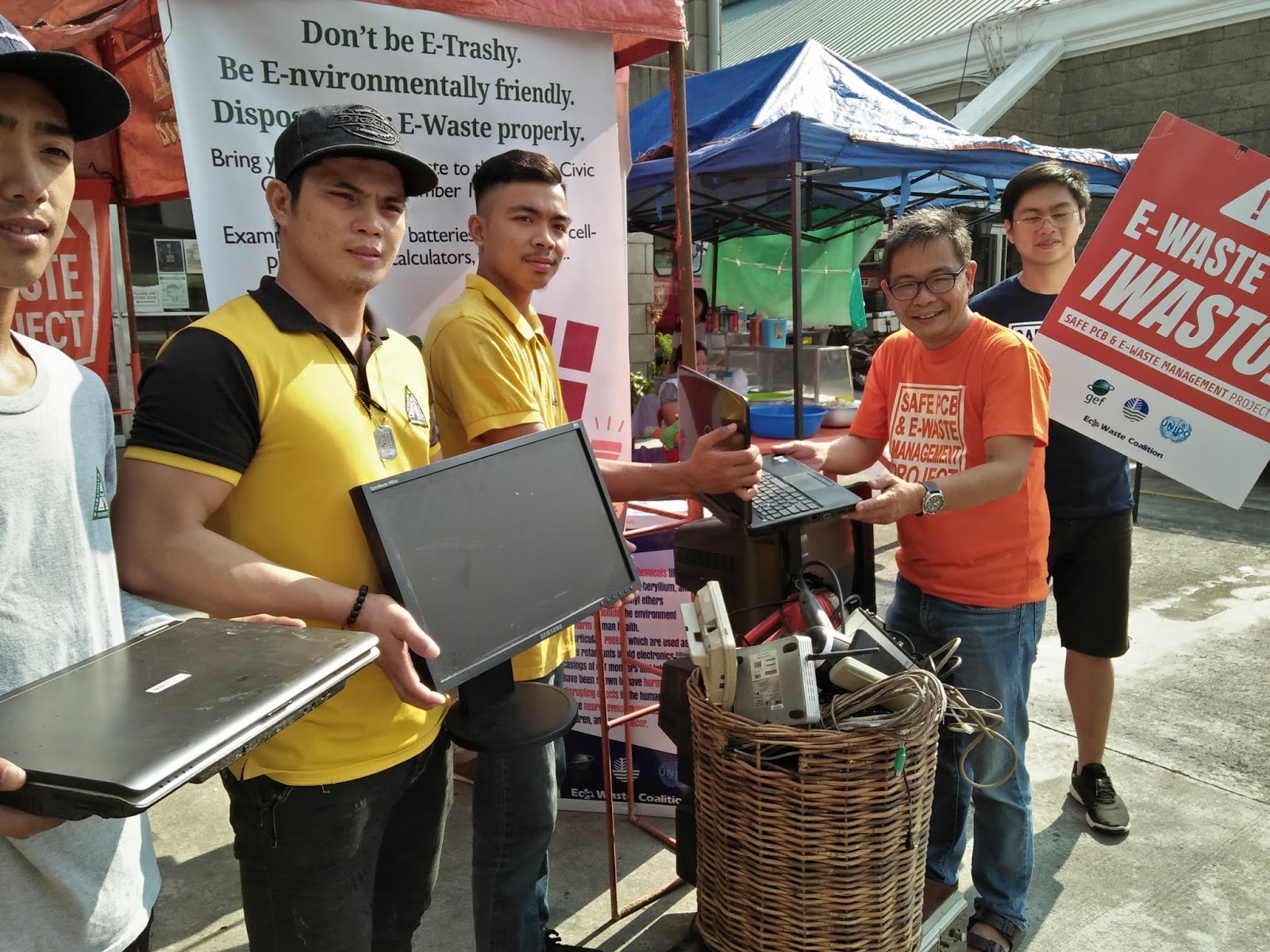 QC Barangay Teams Up with DENR-EMB to Collect E-Waste