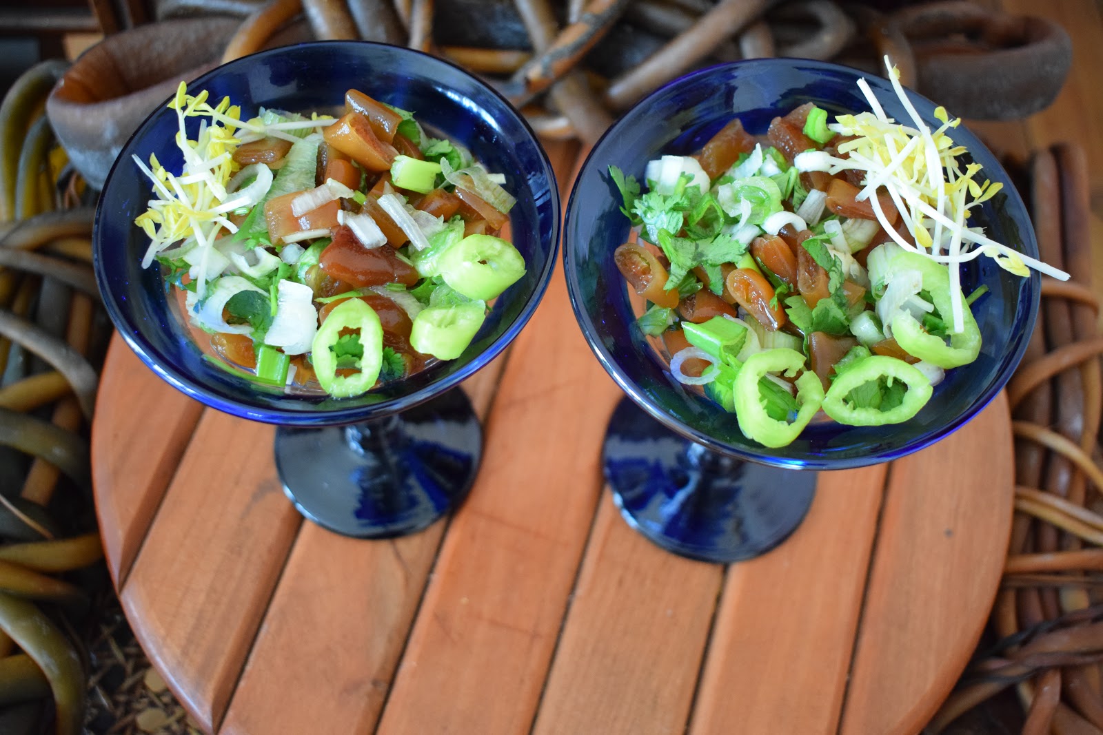 Cocina Chilena . Recetas Caseras: Ceviche de Cochayuyo