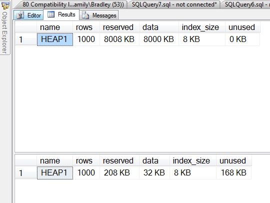 SQLBalls: Page & Row Compression Vs. Backwards Compatibility