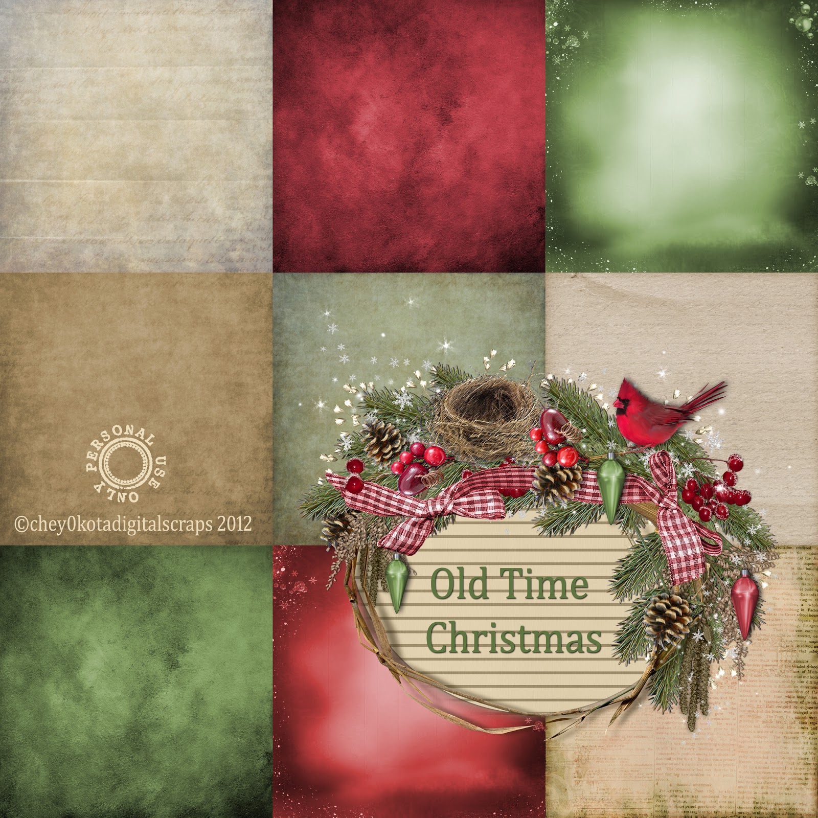 cheyOkota digital scraps: Introducing Digital Scrapbook Bundled Kit ...