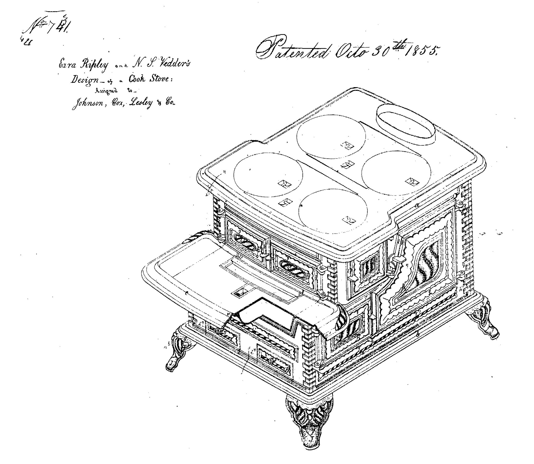 A Stove Less Ordinary: The Great Partnership: Ezra Ripley and Nicholas ...