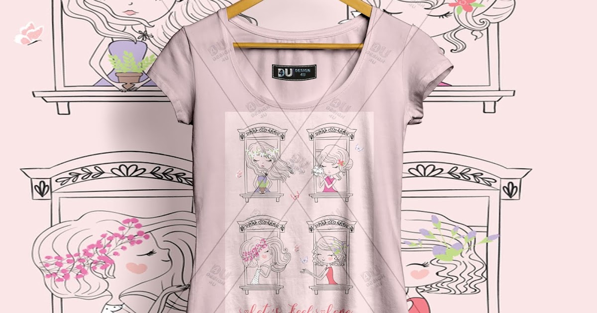 Design4u: GIRLS PRINTED T-SHIRTS DESIGN