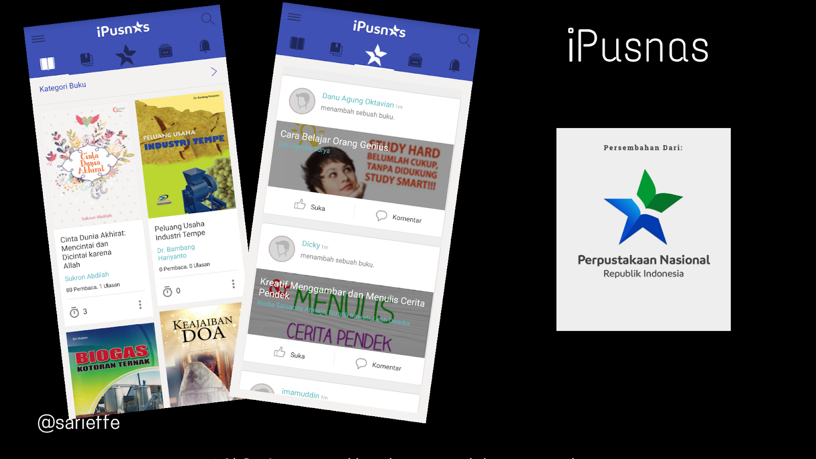 Meminjam buku digital di iPusnas