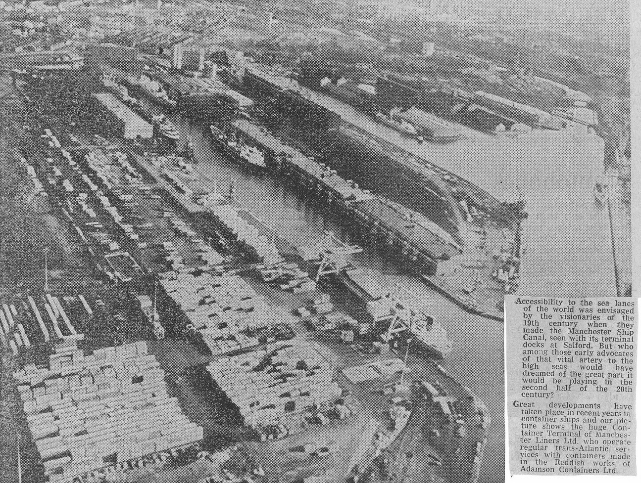 Salford History: Salford Docks