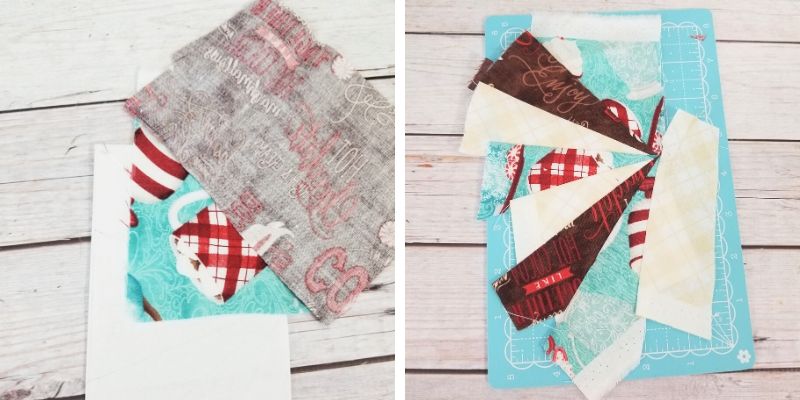 How to Paper Piece + Free Mug Rug Sewing Patterns | Sew Simple Home