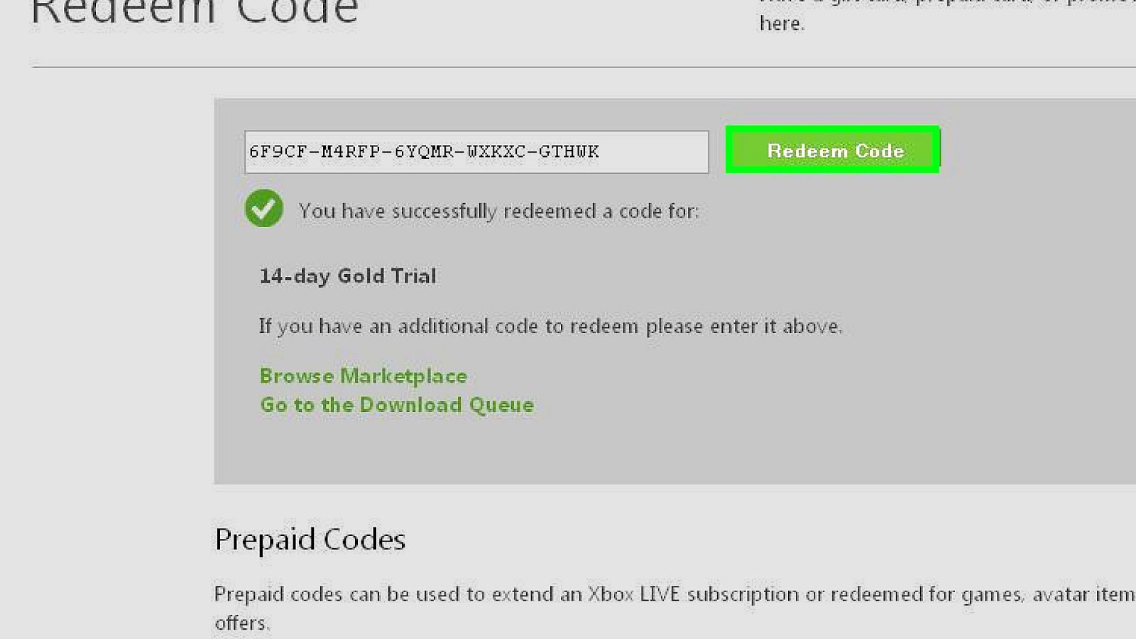 Xbox Live Gold Redeem Codes - Gold Choices