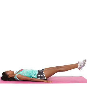 Eights and Weights: Abs Week: Leg Raises