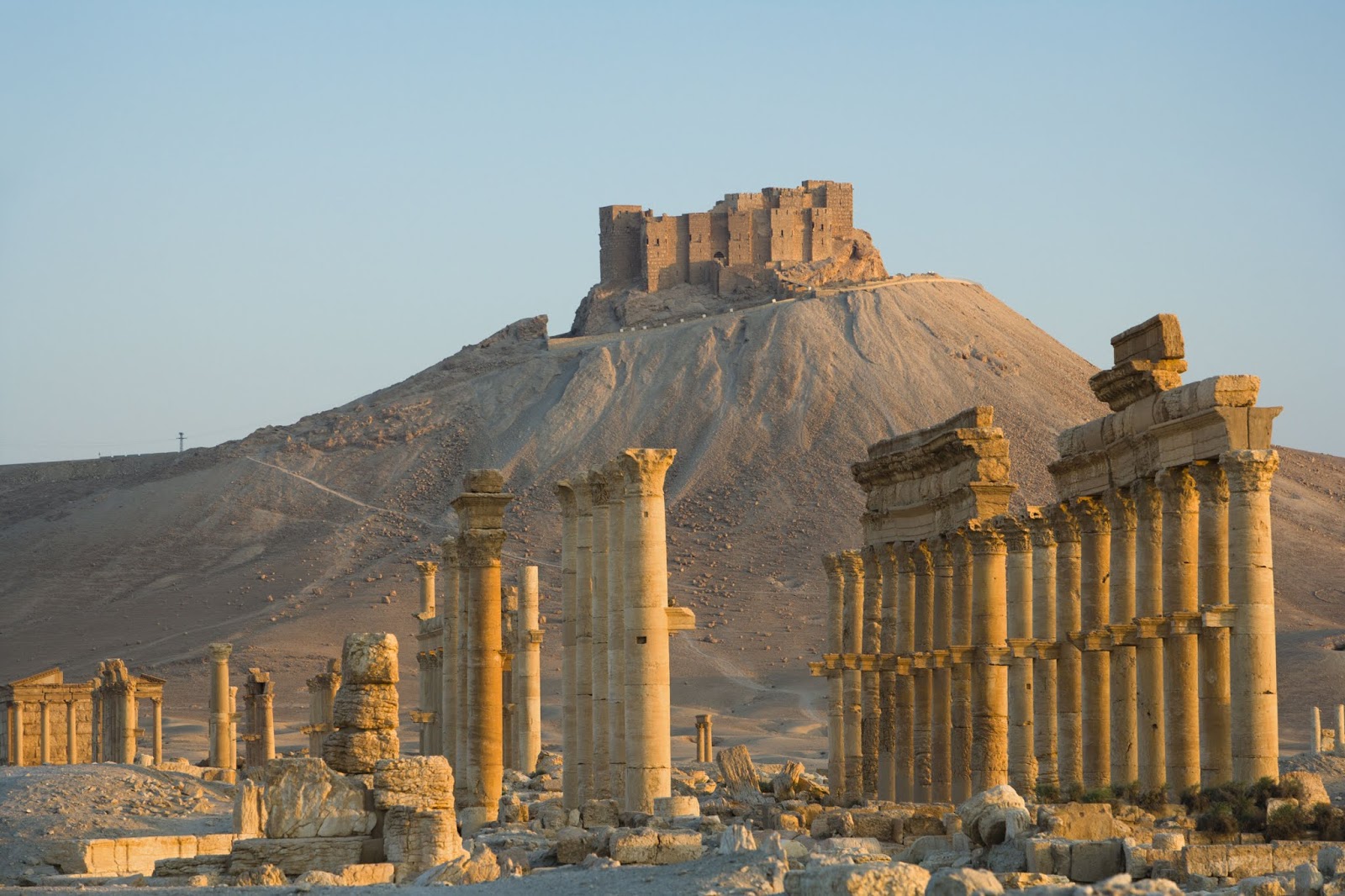 B History Full Extent Of Isis Destruction Of Palmyra Revealed In ...