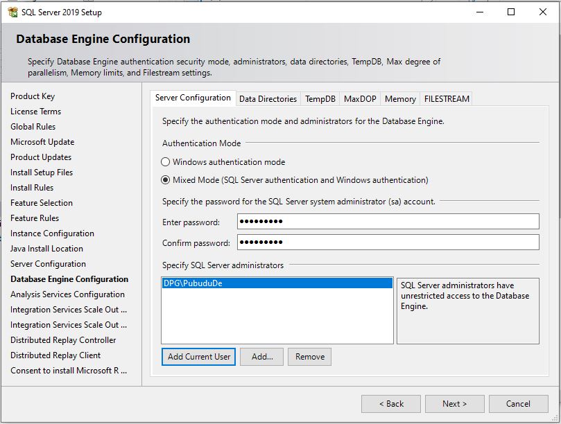 SQL Server 2019 install on Windows 10 - Pubudu Dewagama